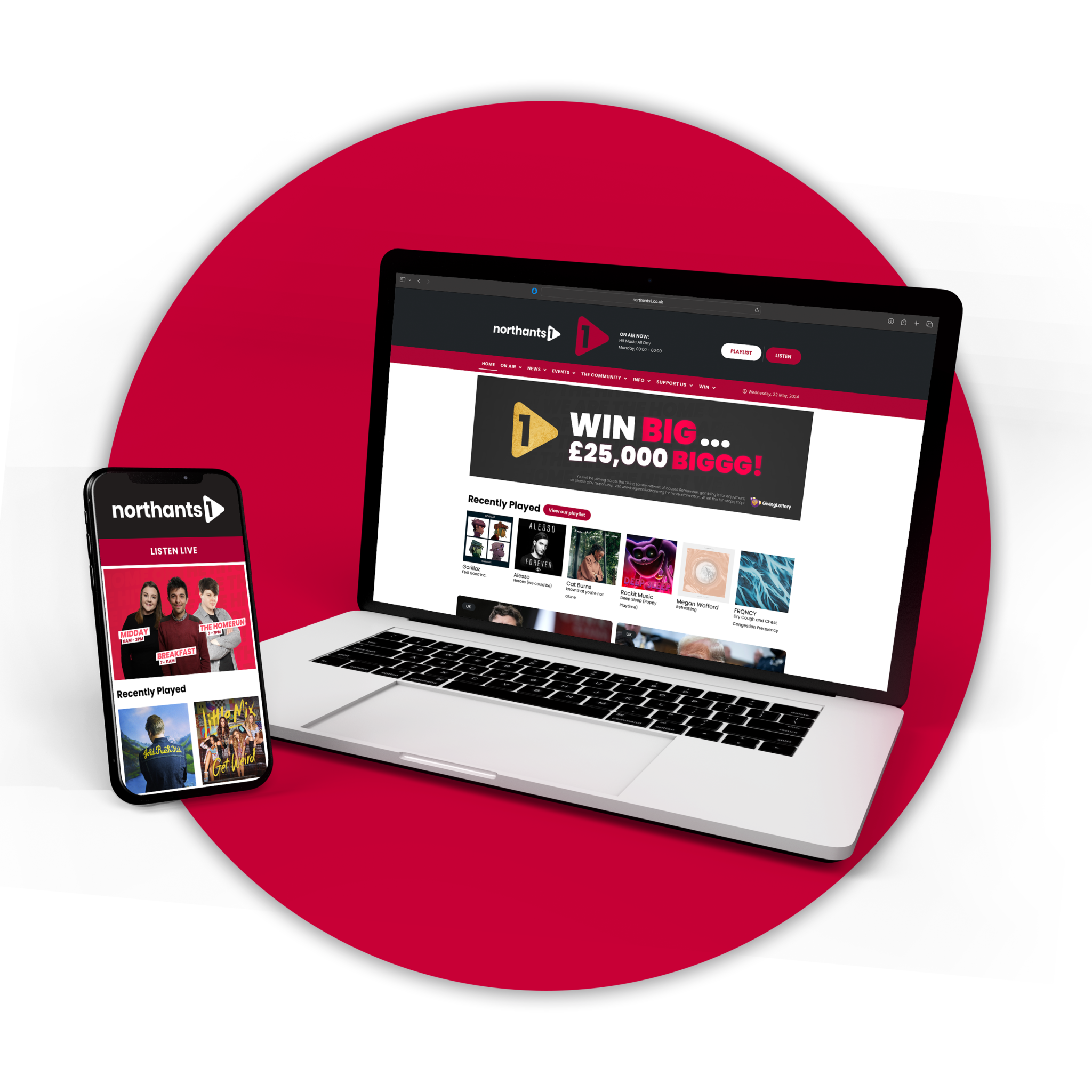 Advertise on Northants 1 - Northants 1