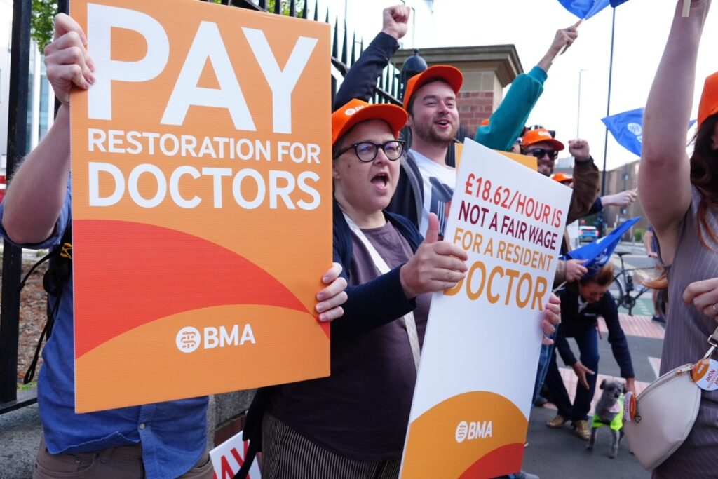 NHS Faces Triple Whammy During Resident Doctor Walkout - Northants 1