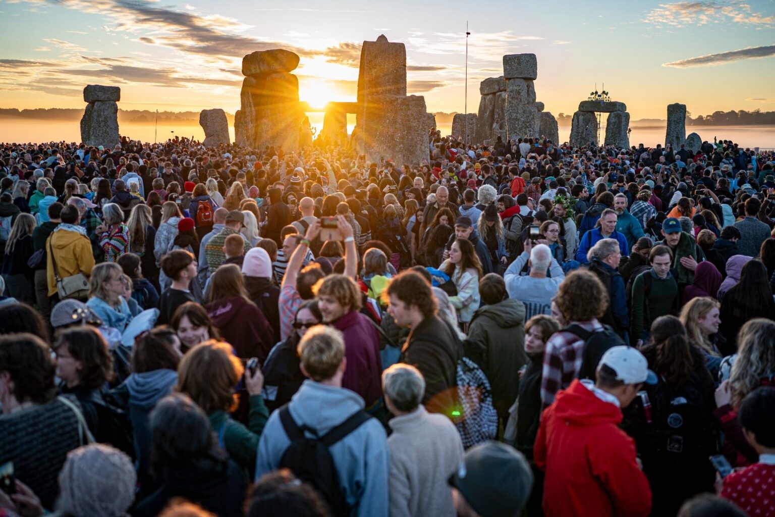 Thousands Gather For Summer Solstice As UK Braces For Sweltering ...